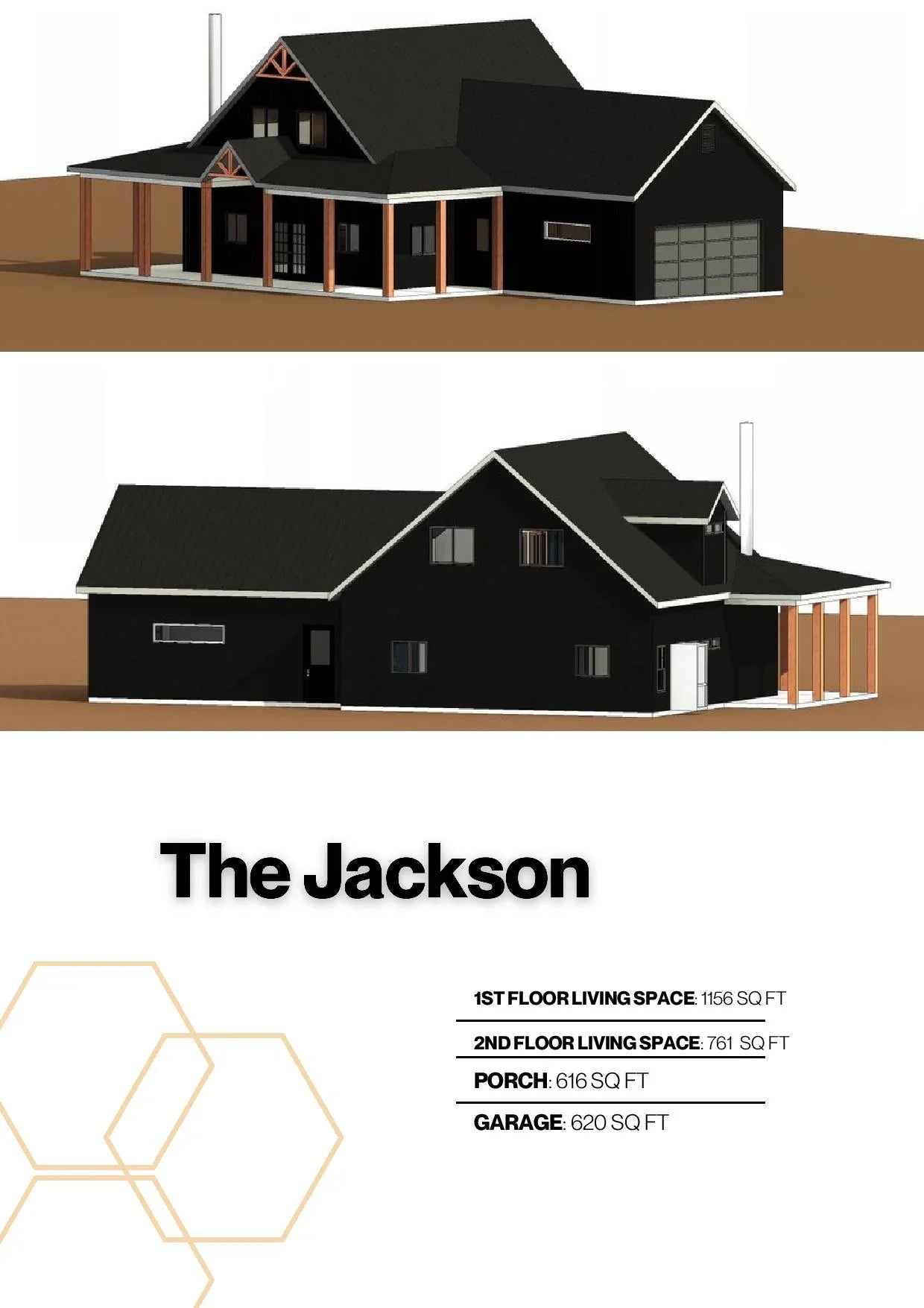 The Jackson Barndominium House Kit – House Kits, Home Kits, House Plans ...