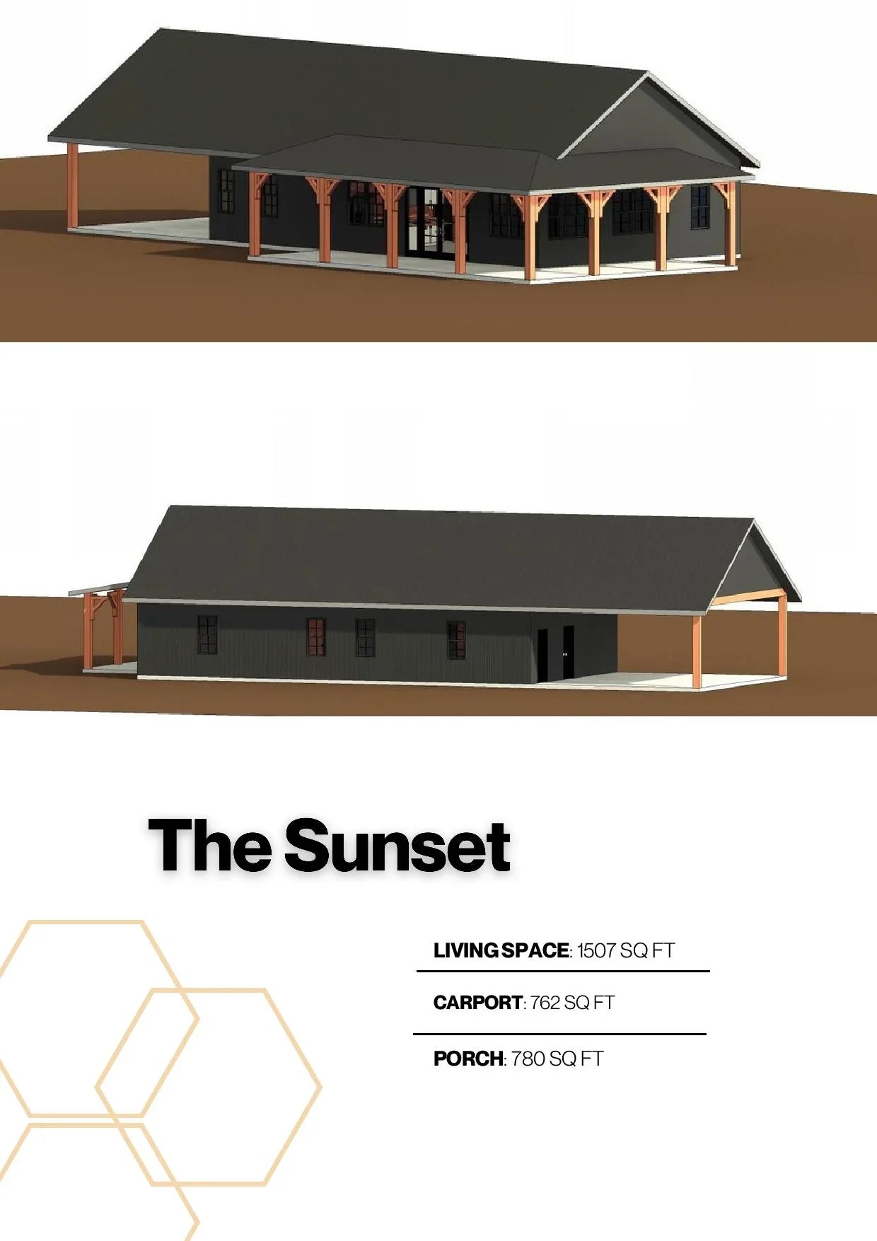 The Sunset Barndominium House Kit – House Kits, Home Kits, House Plans ...
