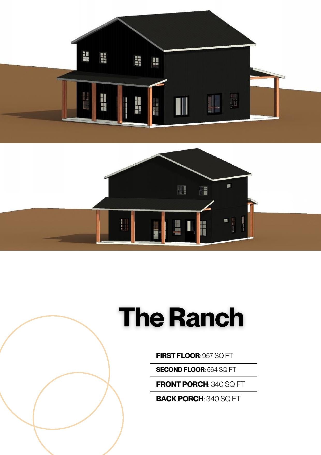 The Ranch Barndo House Kit – House Kits, Home Kits, House Plans, Home ...