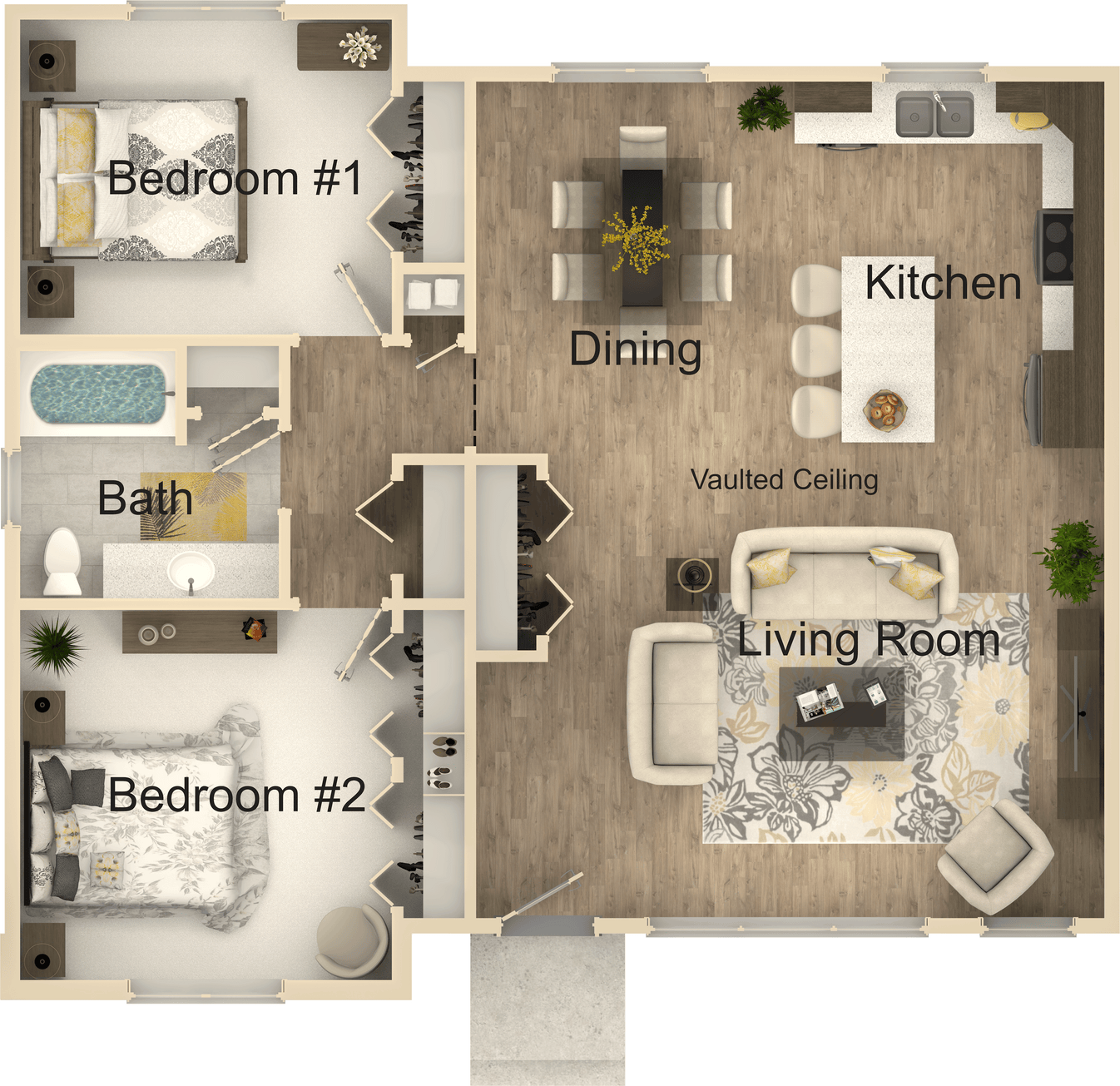 Golden Shore House Kit - Home Kit – House Kits, Home Kits, House Plans ...