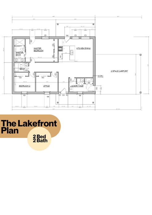 The Lakefront Barndominium House Kit – House Kits, Home Kits, House ...