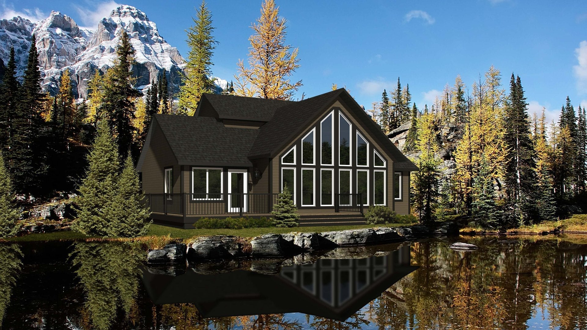 Grand Canyon Getaway House Kit, Panelized Home Kits, Modular Homes ...