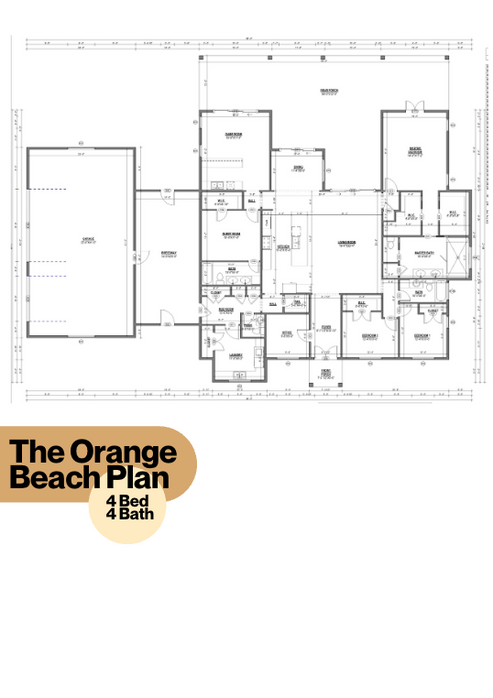 The Orange Beach Barndominium House Kit – House Kits, Home Kits, House ...
