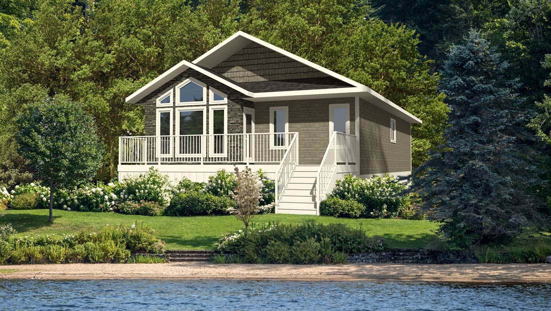 The Pine Cone House Kit (3 bed 2 bath) – House Kits, Home Kits, House ...