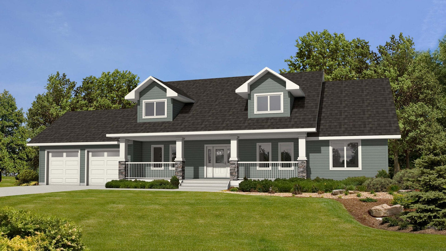 The Alaska House Kit (4 bed 3.5 bath) – House Kits, Home Kits, House ...